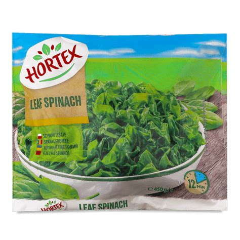 Шпинат Hortex листя 450г онлайн супермаркет Сільпо