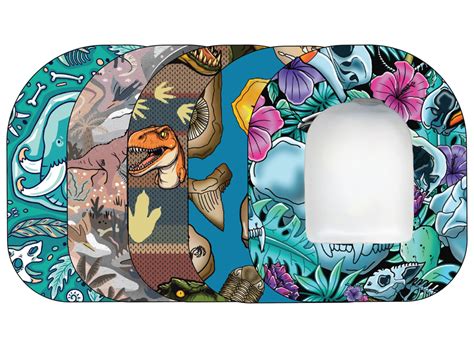 Glucomart Omnipod Adhesive Patches 5 Pack Prehistoric