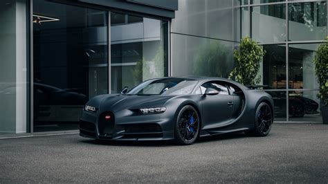 Bugatti Chiron Sport Wallpaper 4k Matte Black Sports Cars Urban