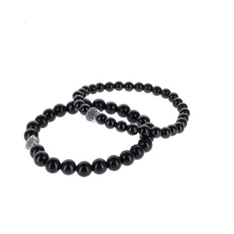 Bracelet Spinelle Noir