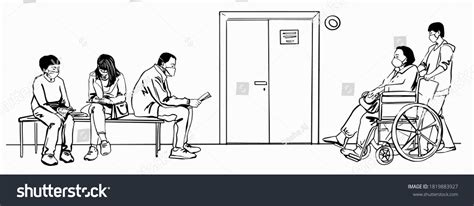 Hospital Inside Sketch