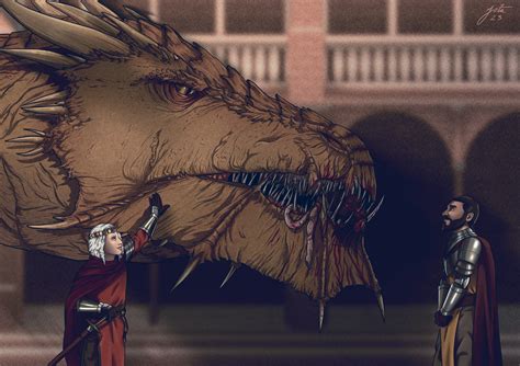 Artstation King Jaehaerys I Makes Peace With Rogar Baratheon