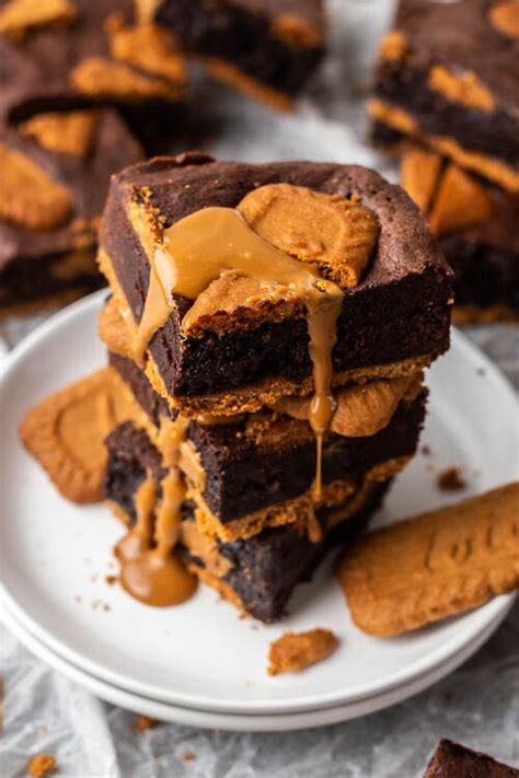 Lotus Biscoff Brownies