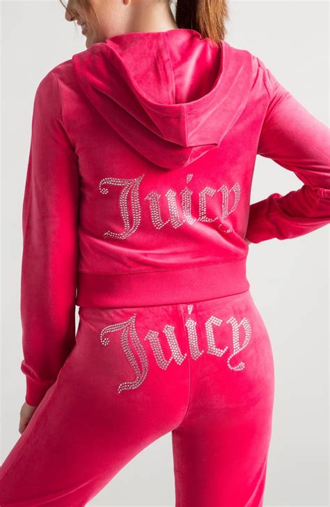 Juicy Couture Classic Hoodie Red Juicy Couture Outfit Red Juicy