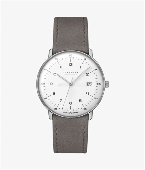 Junghans Gents Watch Max Bill Analogue With Chronograph Function