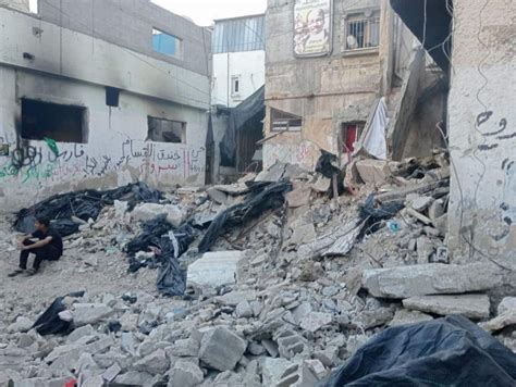 חלק מההרס במחנה הפליטים טולכרם בעקבות פעילות צהל הלילה במקום אבו עלי אקספרס