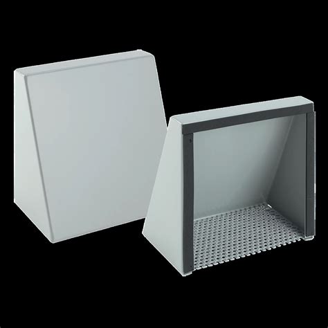 Fan Shroud Kits Type 3r Fits 4 Inch Fan Gray Ansi 61 Mild Steel