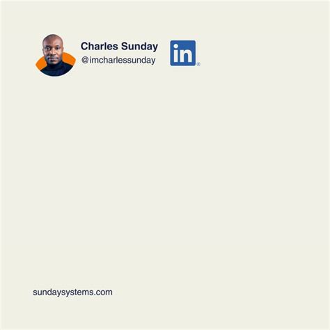 Charles Sunday On Linkedin Innovation Entrepreneurship Growth
