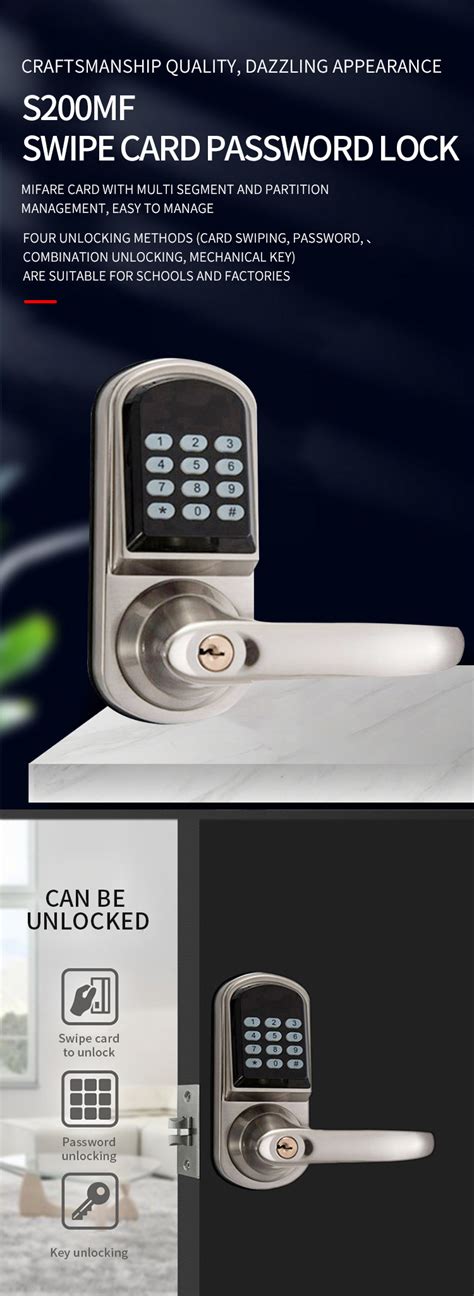 Keyless Entry Door Lock Smart Lock With Keypad Handle Passcode