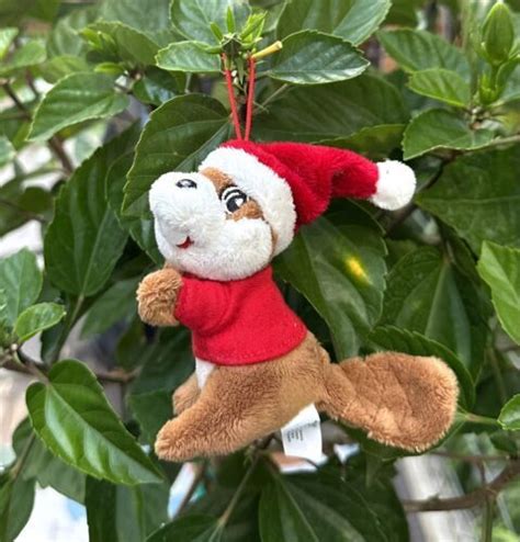 Santa Buc Ee Beaver Buc Ees Holiday Christmas Plush Ornament Bucees