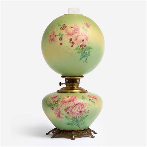 Antique Gone With The Wind Disassembling A Gone With The Wind Lamp In