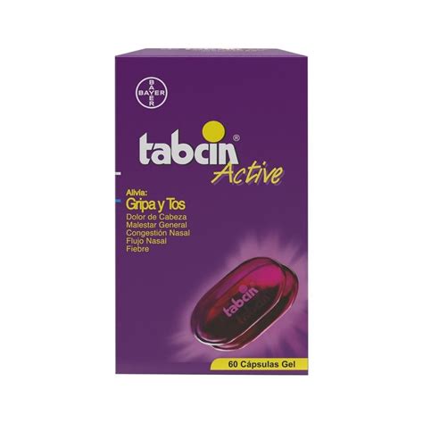 Tabcin Active Capsulas Farmacia Pasteur Medicamentos Y Cuidado