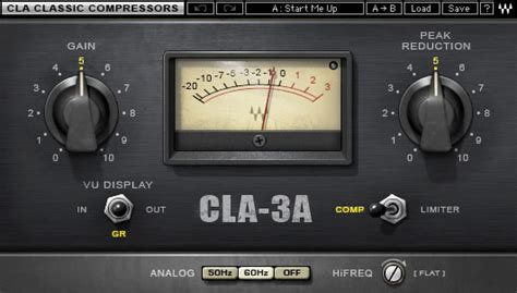 Cla Classic Compressors By Waves Dynamics Compressor Limiter