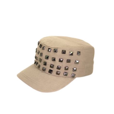 Adjustable Cotton Military Style Cap Diff Colors Avail