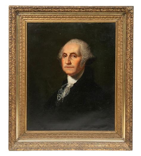 Lot Washington Portrait After Gilbert Stuart