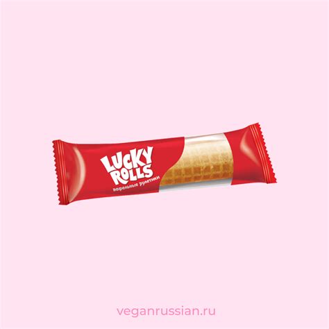Вафельные рулетики со вкусом сгущенного молока Lucky Rolls 16 г