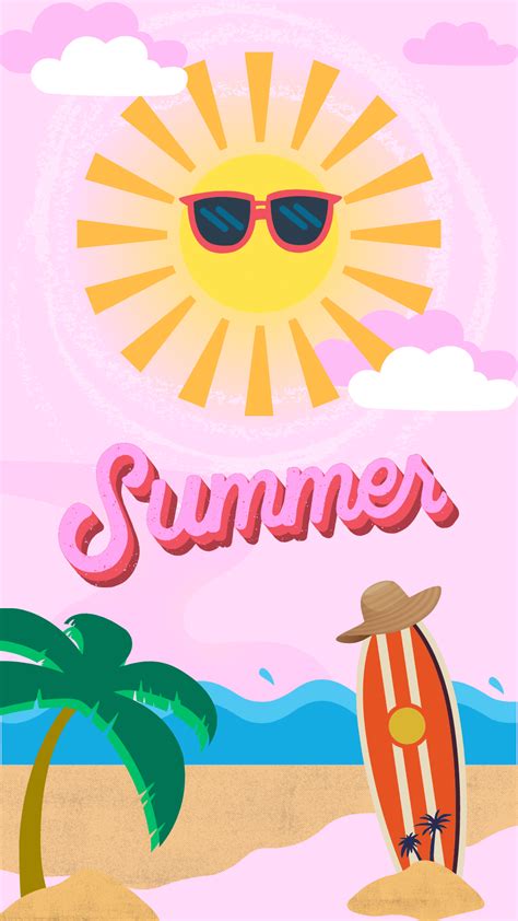 Fondo De Pantalla Summer Wallpaper Playa Fondo De Pantalla Iphone Verano Arte De Tablas De