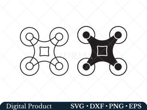 Drone Svg Quadcopter Svg Aircraft Svg Graphic By Chipus · Creative