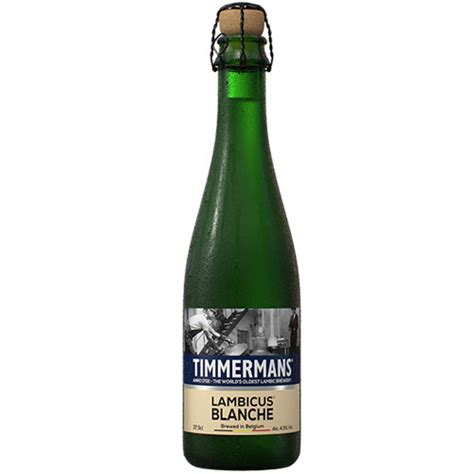 Timmermans Lambicus Blanche 375cl Shop Online At Belgian Beer Traders™