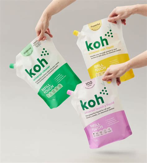 Refill Your Koh Reusable Cleaning System For Your Home Koh