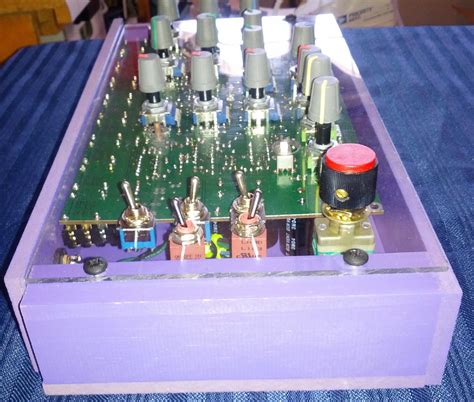 Matrixsynth Blue Lantern Analog Synth Filter Workstation Ssm2164