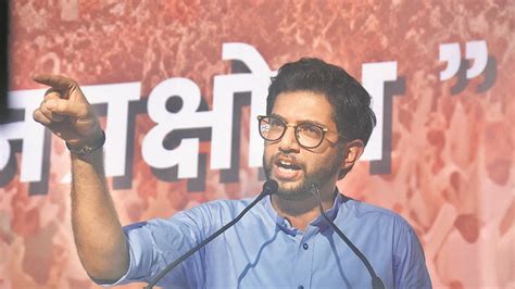 Aaditya Thackeray To Take On Narayan Rane Tour His Home Turf Mumbai News