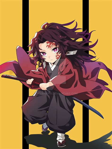 Chibi Yoriichi Tsugikuni By Yiksnapix On Deviantart