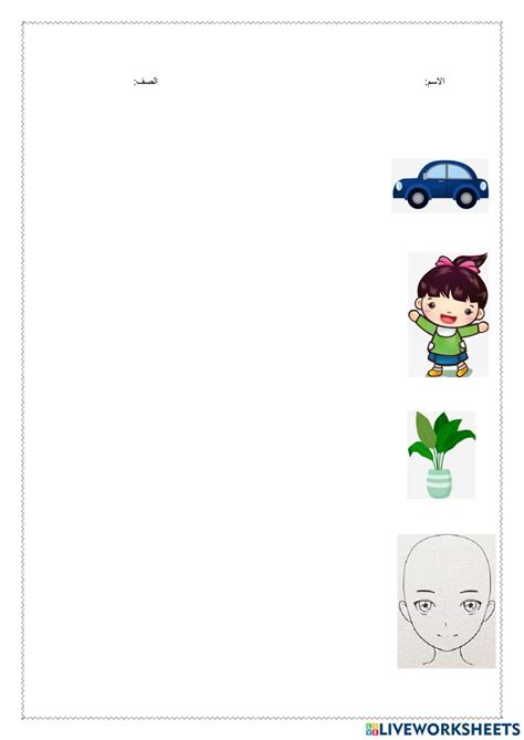 التاء والهاء المربوطة والتاء المفتوحة Worksheet Live Worksheets