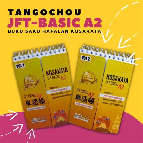 Jual Buku Saku Kosakata Jft Basic A2 Tokutei Ginou Ssw Bahasa Jepang