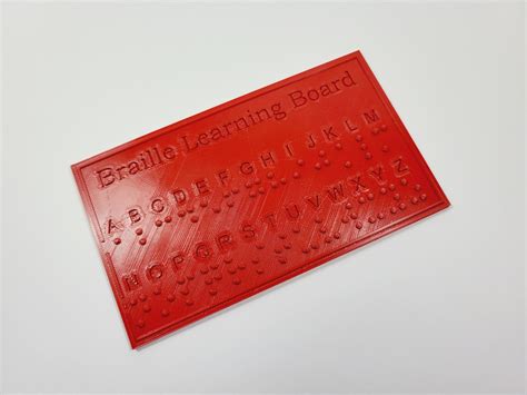 Braille Learning Aid Braille Board Braille Characters Learn The Braille Alphabet Braille