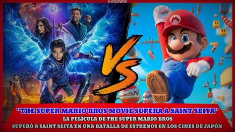 The Super Mario Bros Movie Superó A Saint Seiya En Una Batalla De