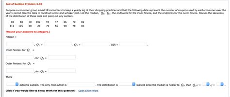 Solved End Of Section Problem 3 38 Suppose A Consumer Group