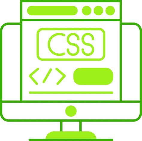 Css Green Tone Icon 48276196 Vector Art At Vecteezy