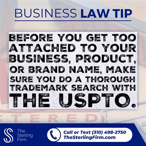 Uspto Trademark Protection The Sterling Firm