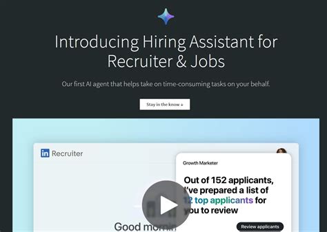 Linkedin Unveils Ai Hiring Assistant Revolutionizing Recruitment