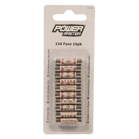 Toolstream Ltd Powermaster Fuses 10pk