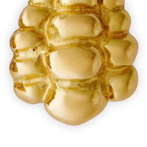 Bee Hive Inspired Gold Earrings Elizabeth Gage