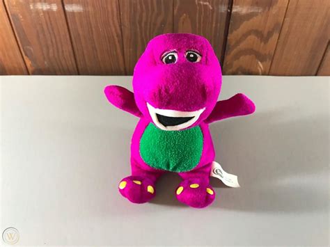 Barney Stuffed Animal Plush Barney Small Stuffed Barney Cute Barney