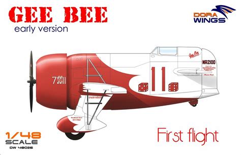 Gee Bee Super Sportster R 1 Early Version Dora Wings 48026