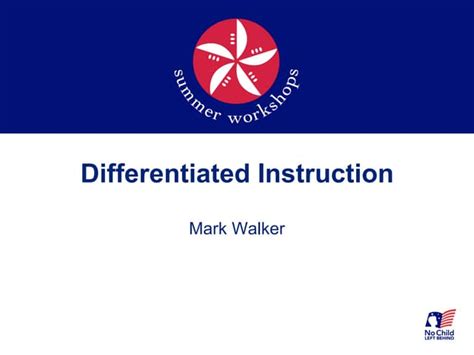 Differentiated Instruction Editted Ppt