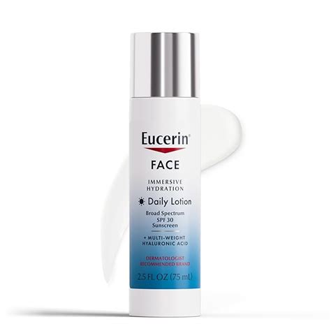 Eucerin Face Immersive Hydration Daily Face Lotion Broad
