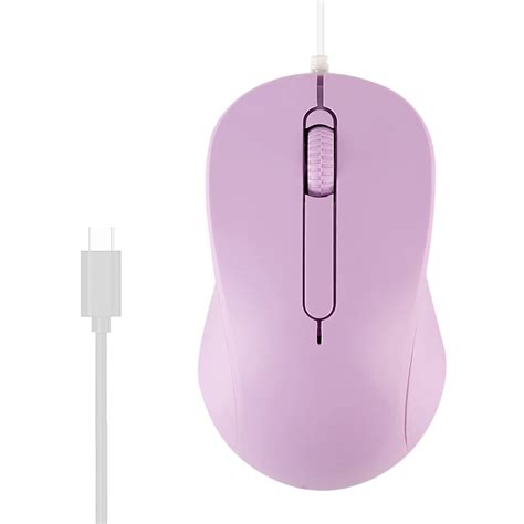3d Wired Mouse Usb C Silent Ergonomics Mouse 1000dpi Small Computer