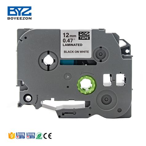 Tze Tape Cartridge Tze Inch Compatible For Brother Tape Tze And Label Tape