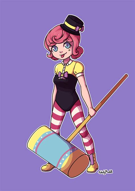 Hammer Girl Chibi By Totallymad8 On Deviantart