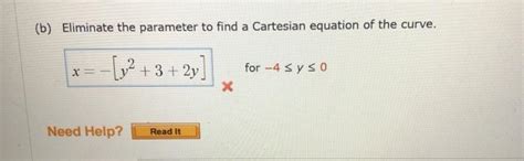 Solved Consider The Following Equations X 1 T Y T