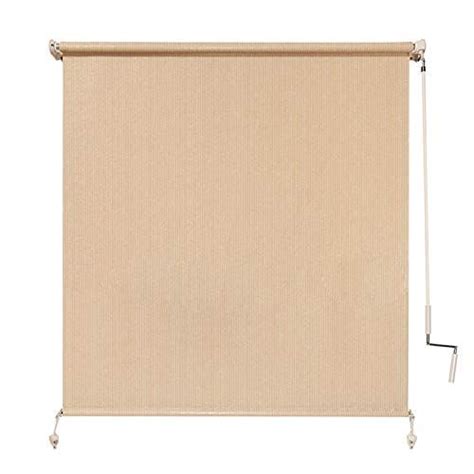 Coolaroo Exterior Roller Shade Cordless Roller Shade With 90 Uv Protection No Valance 4 W