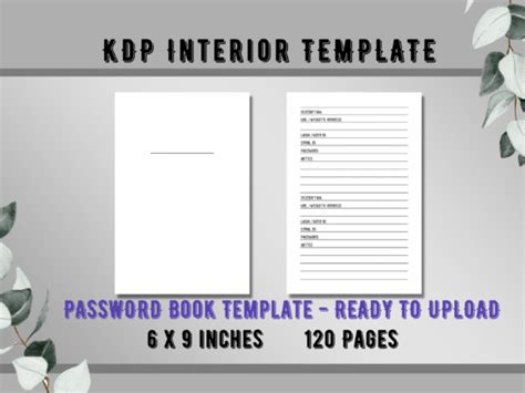 Kdp Interior Undated Planner Graphic By Floradigitaldesigns · Creative
