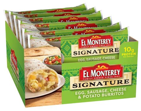 El Monterey®️ Signature Single Serve Egg Sausage Cheese And Potato