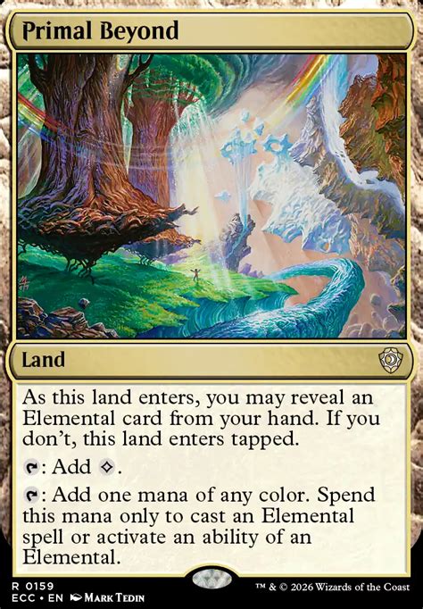 Ashling The Limitless Commander Edh Mtg Deck