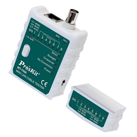 Rj11 And Rj45 Mini Lan Cable Tester Mt 7058 Levendonline Maldives